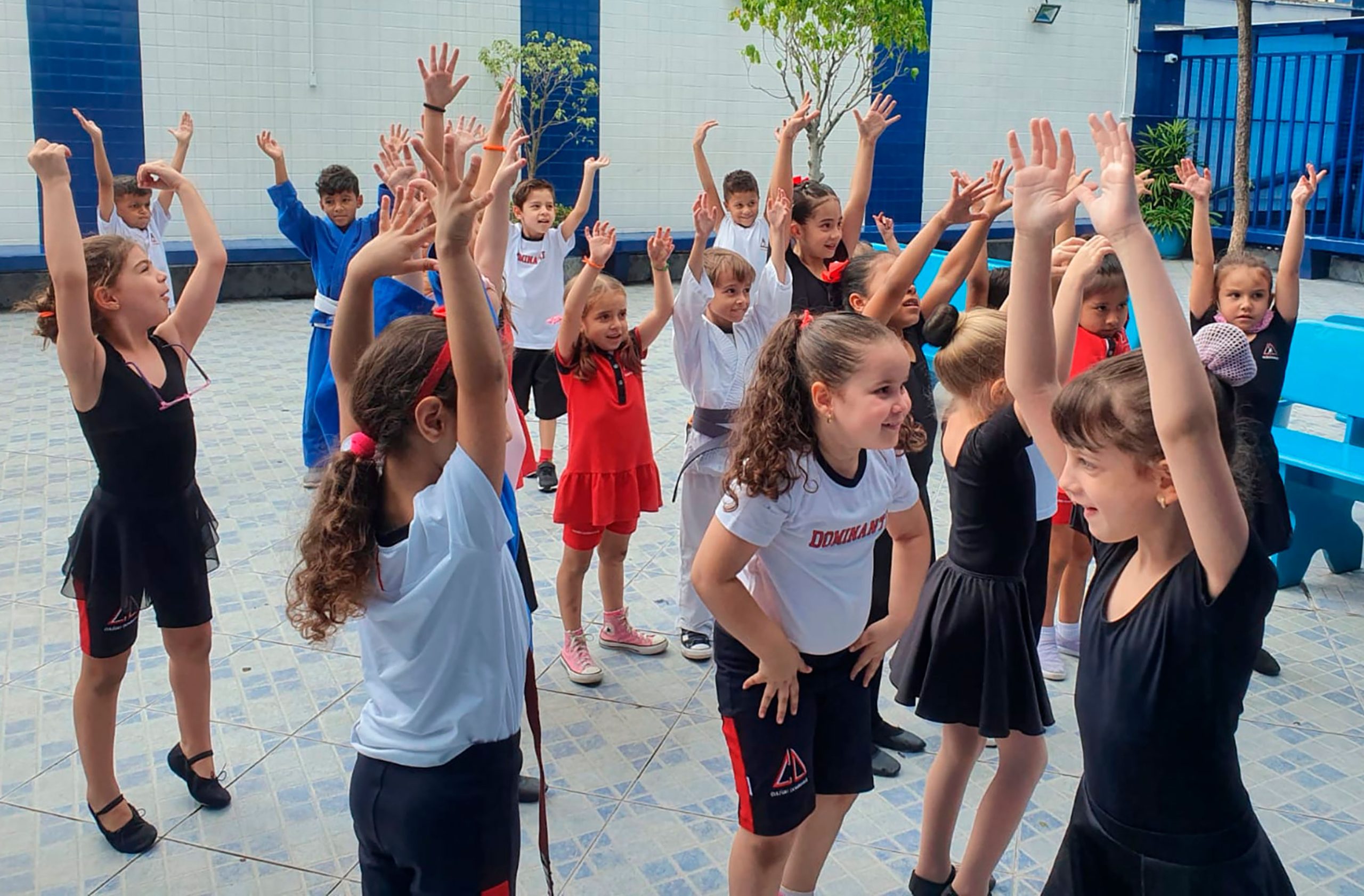 O Mestre Mandou – 1º ano B – Colégio Dominante