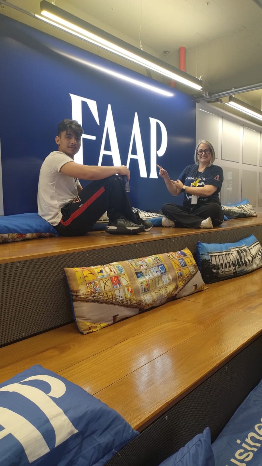 17/9/2025 – As turmas do E.M. visitaram a FAAP durante o evento FAAP ...